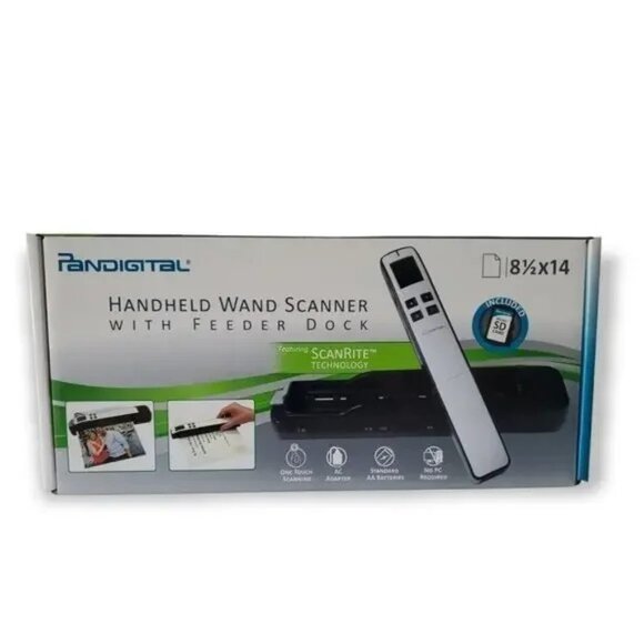 Pandigital | Other | Pandigital Panscn9be Handheld Scanner Wdoc Feeder ...